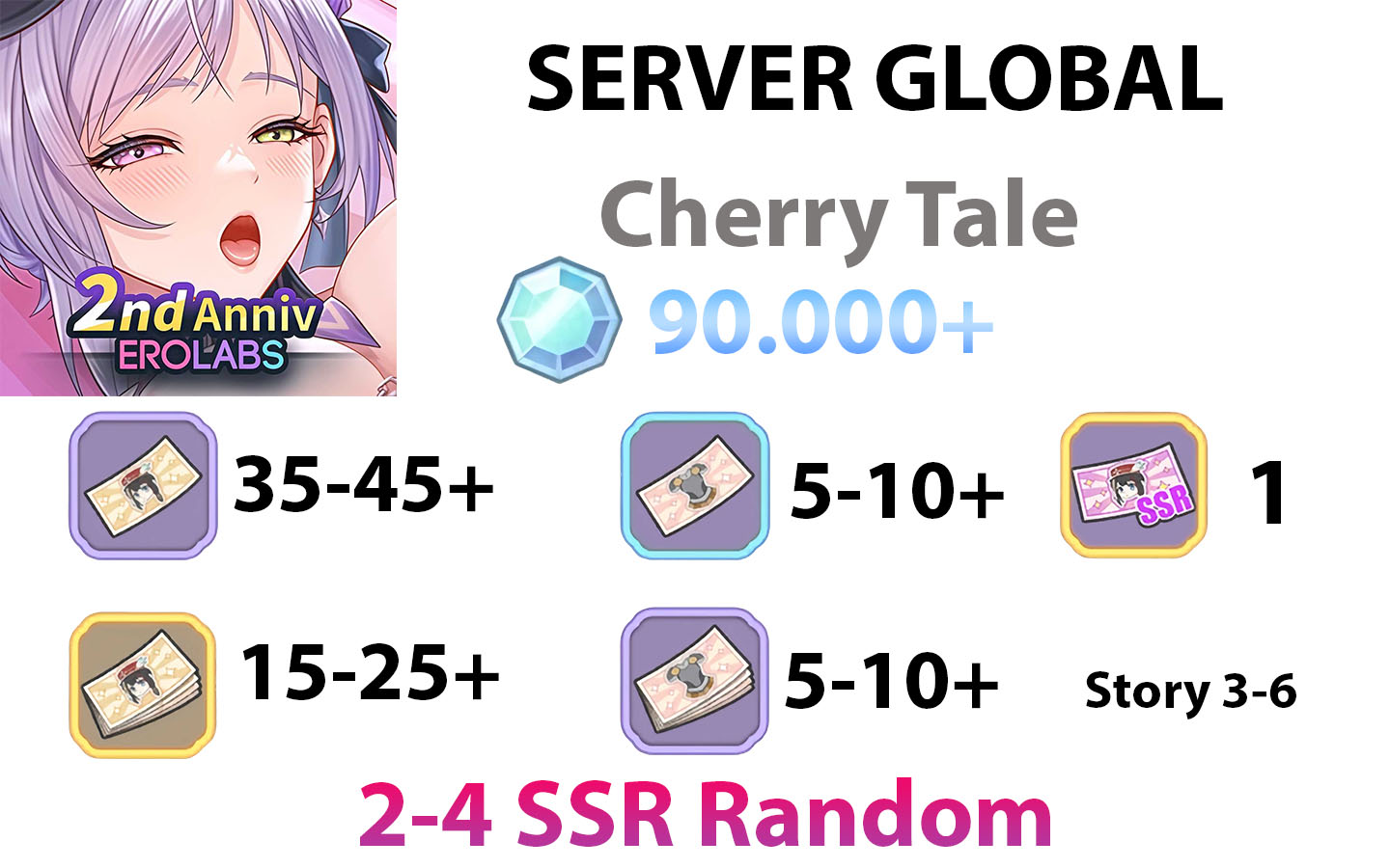 Cherry Tale - SHOP ACC GAME REROLL MAVISSTORE